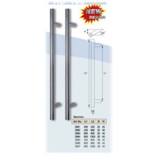 HD188 มือจับประตูกระจก VVP